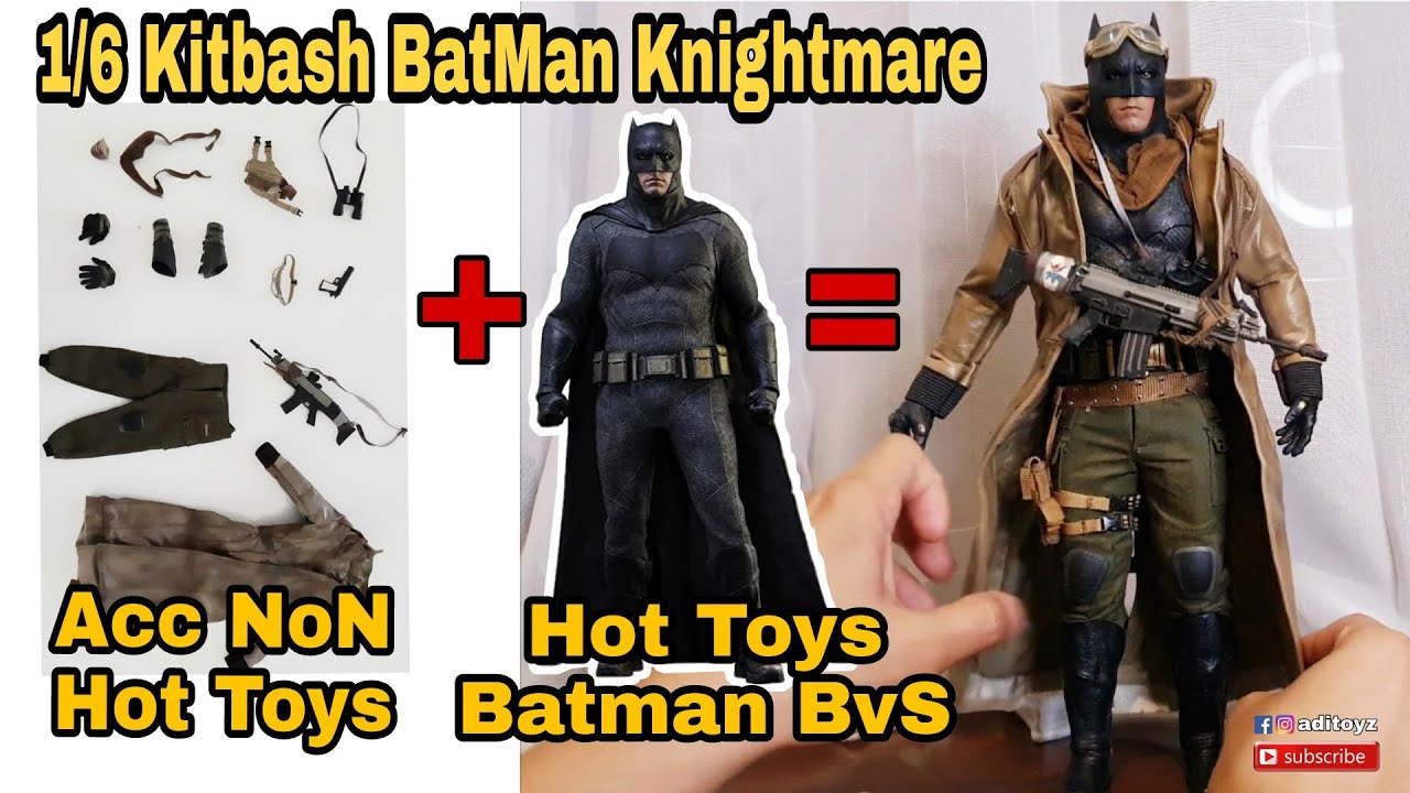 1/6 Kitbash BATMAN KNIGHTMARE ACCESSORIES NON HOT TOYS + HOT TOYS ...