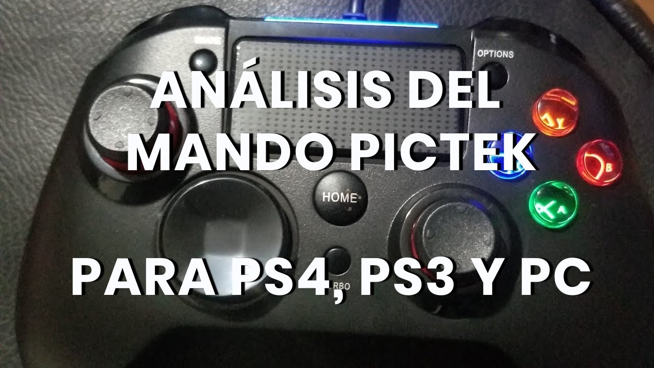 Review mando PICTEK para PS4, PS3 y PC - YouTube