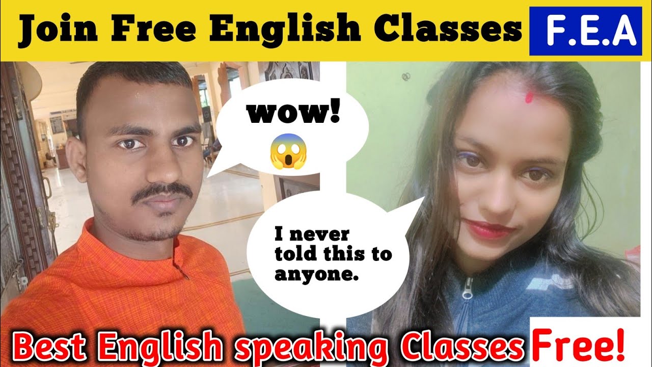 Free English speaking class for 1 Year join it now! Freedom English ...