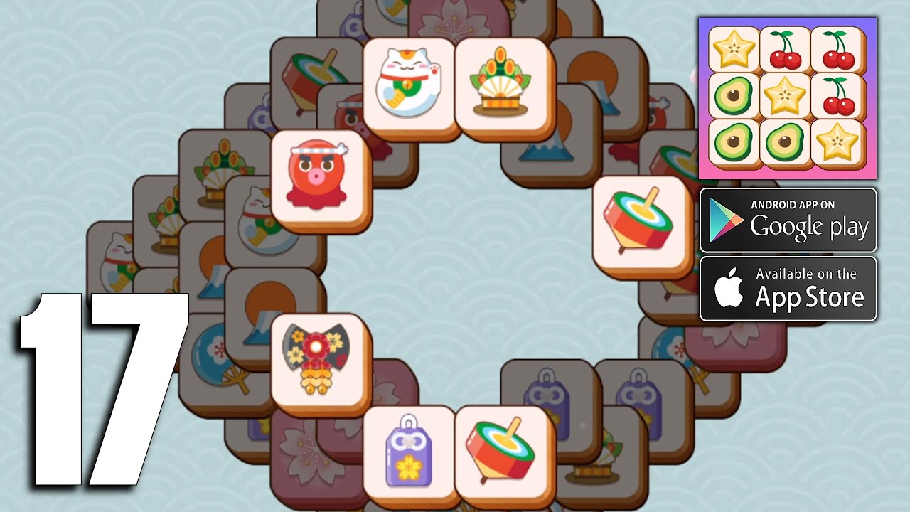 Tile Connect Master ]#17[ Gameplay Walkthrough - ninja (Android, iOS ...