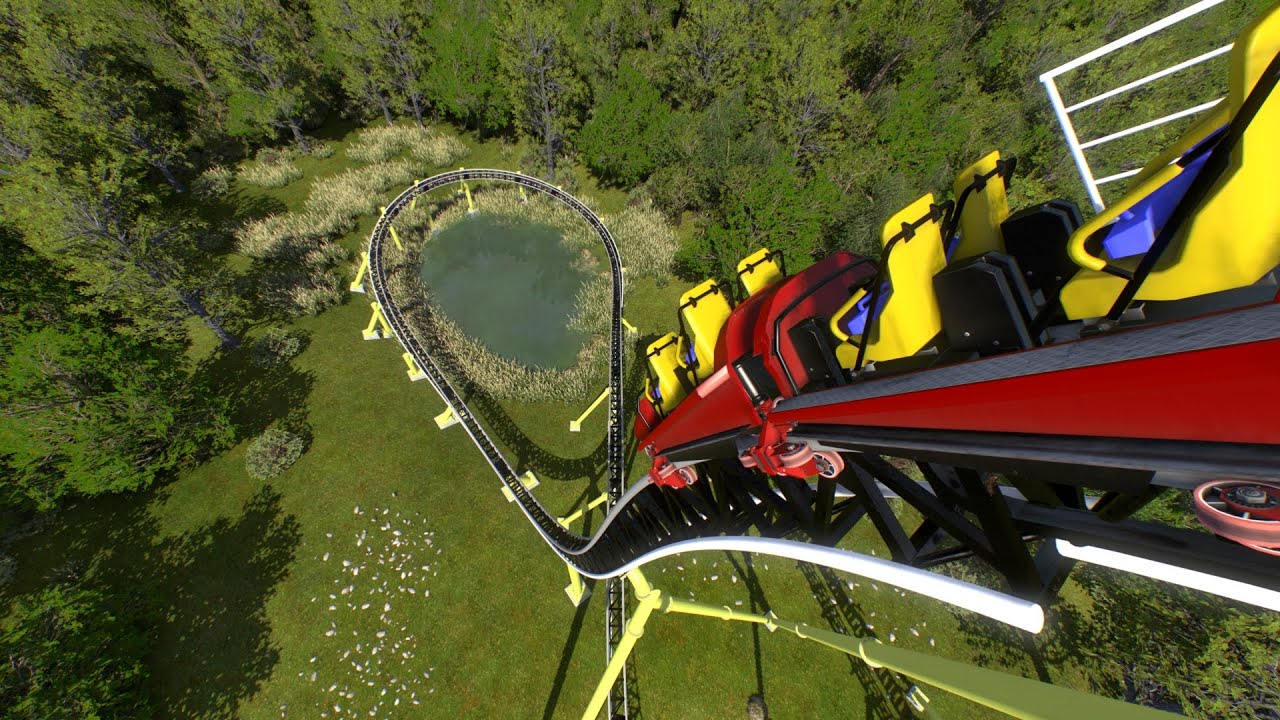 Too Short - 130 Ft Tall Intamin Blitz - NoLimits 2 Roller Coaster - YouTube