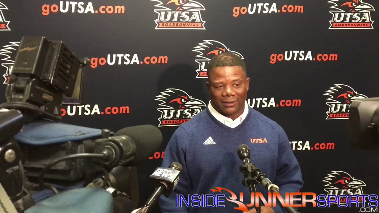 UTSA Head Coach Frank Wilson Media Round Table 10.16.17 - YouTube