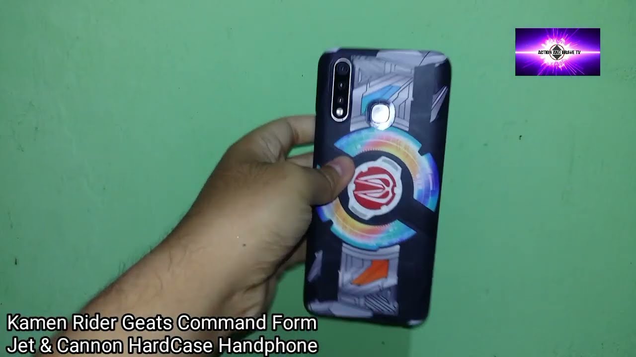 Kamen Rider Geats Command FormJet & Cannon HardCase Handphone Vivo Y19😎 ...