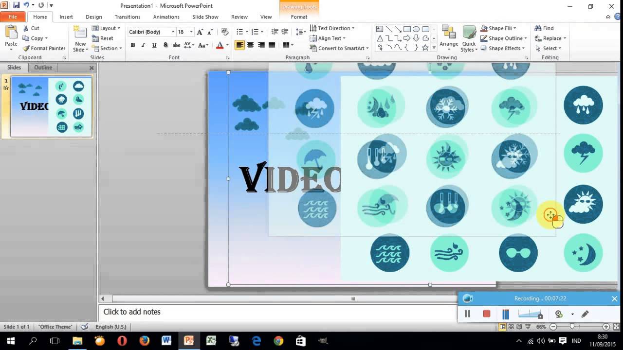 Tutor Membuat Intro Video Youtube Dengan Powerpoint 2010 - YouTube