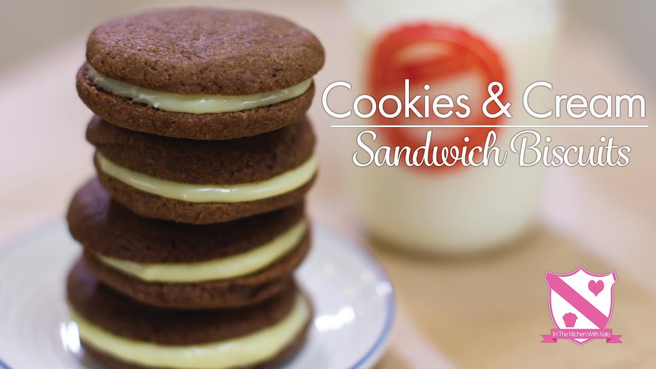 Oreo Style: Cookies & Cream Sandwich Biscuits - In The Kitchen With ...