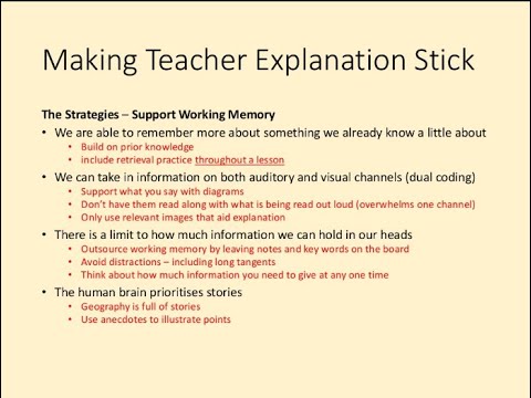 Effective Explanation - YouTube