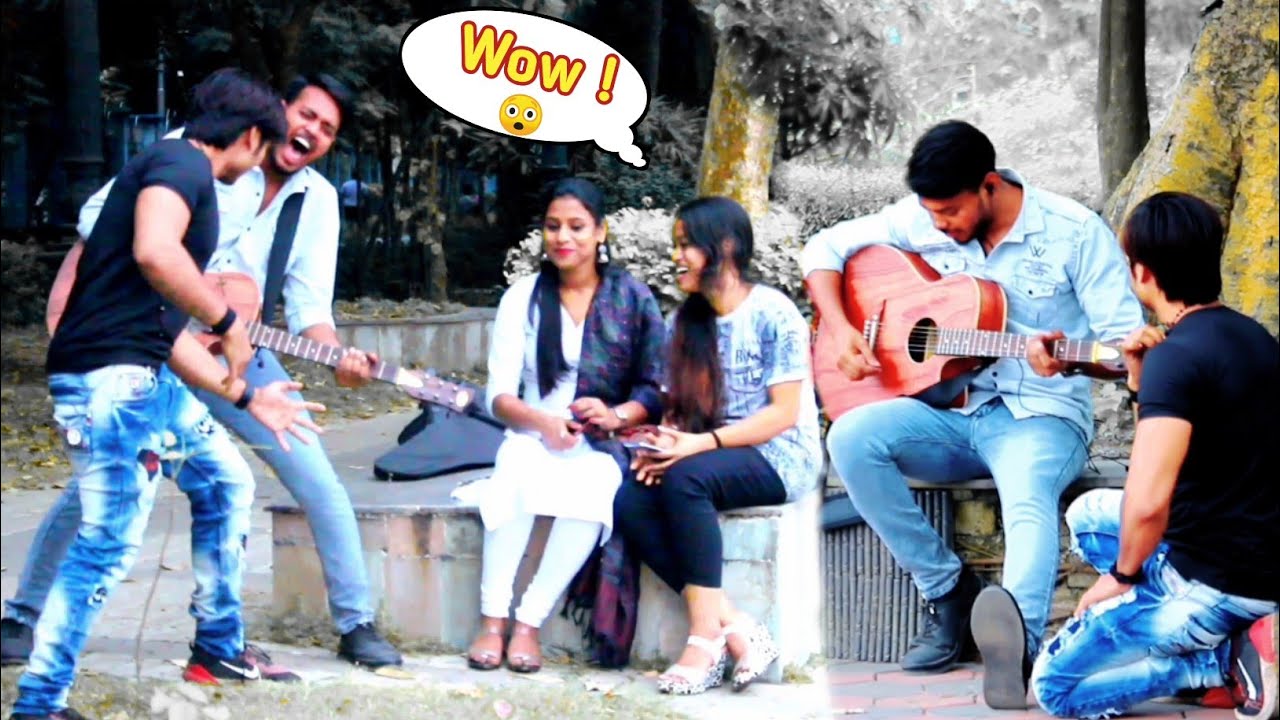 🏆Award Winner Singer Singing In Public Prank😳😅 | GULLY STAR - YouTube