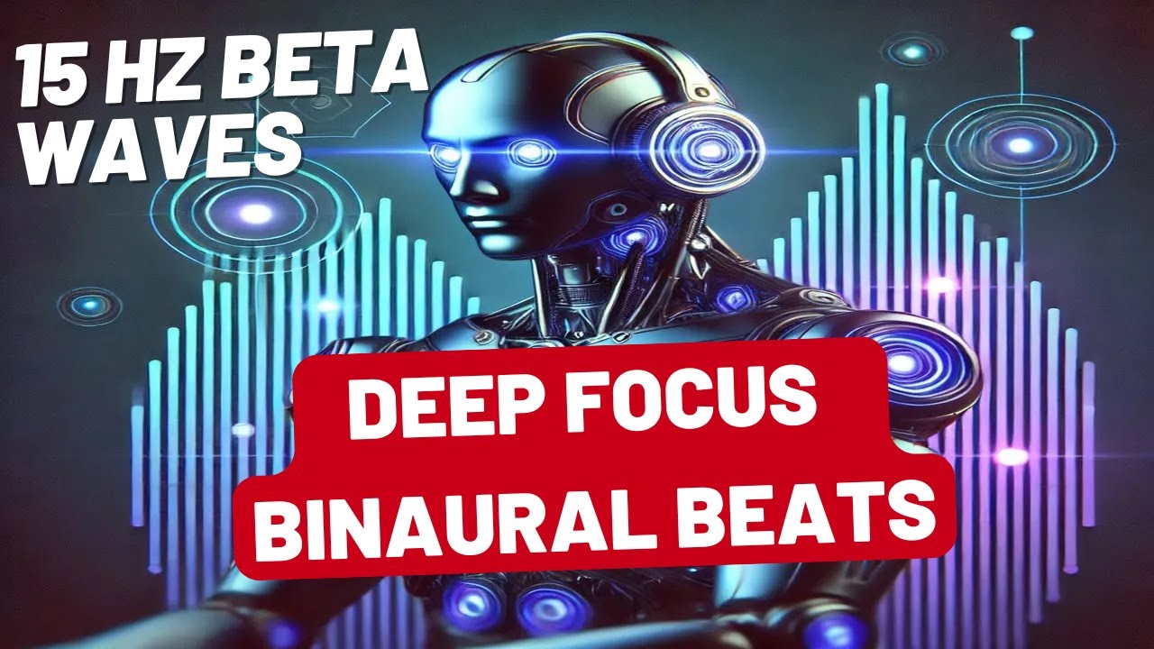 Deep Focus Binaural Beats | 15 Hz Beta Waves for Enhanced Concentration ...