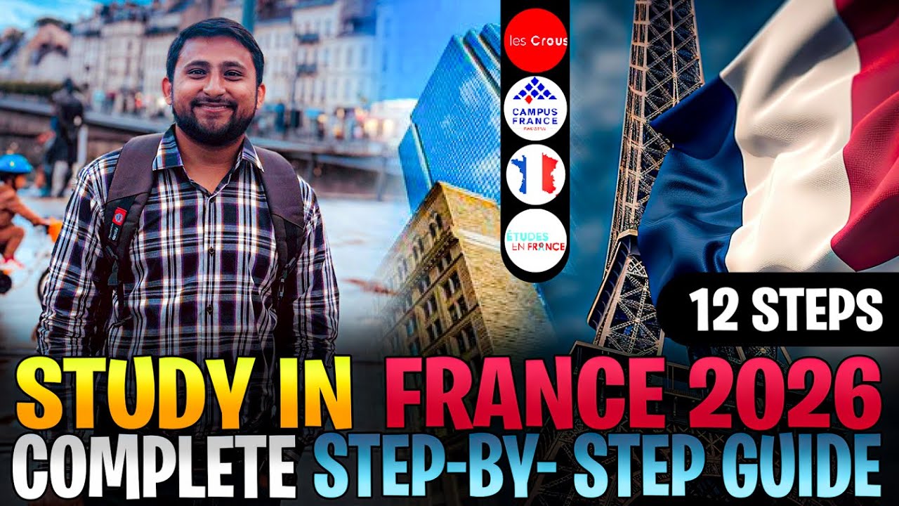 Study in France 2026 | Complete Step-by-Step Guide for International ...