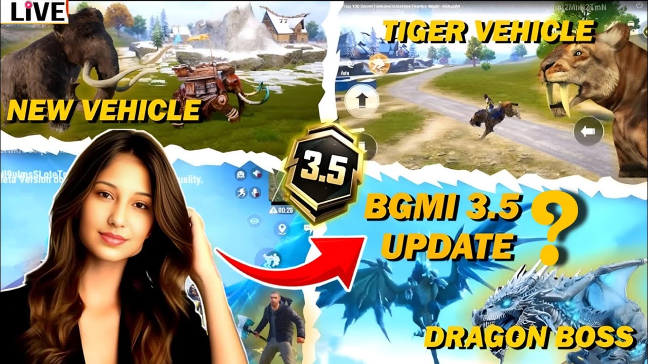 Finally 3.5 Update is HERE ! Upcoming BGMI 3.5 UPDATE ! ADITI is Live ...