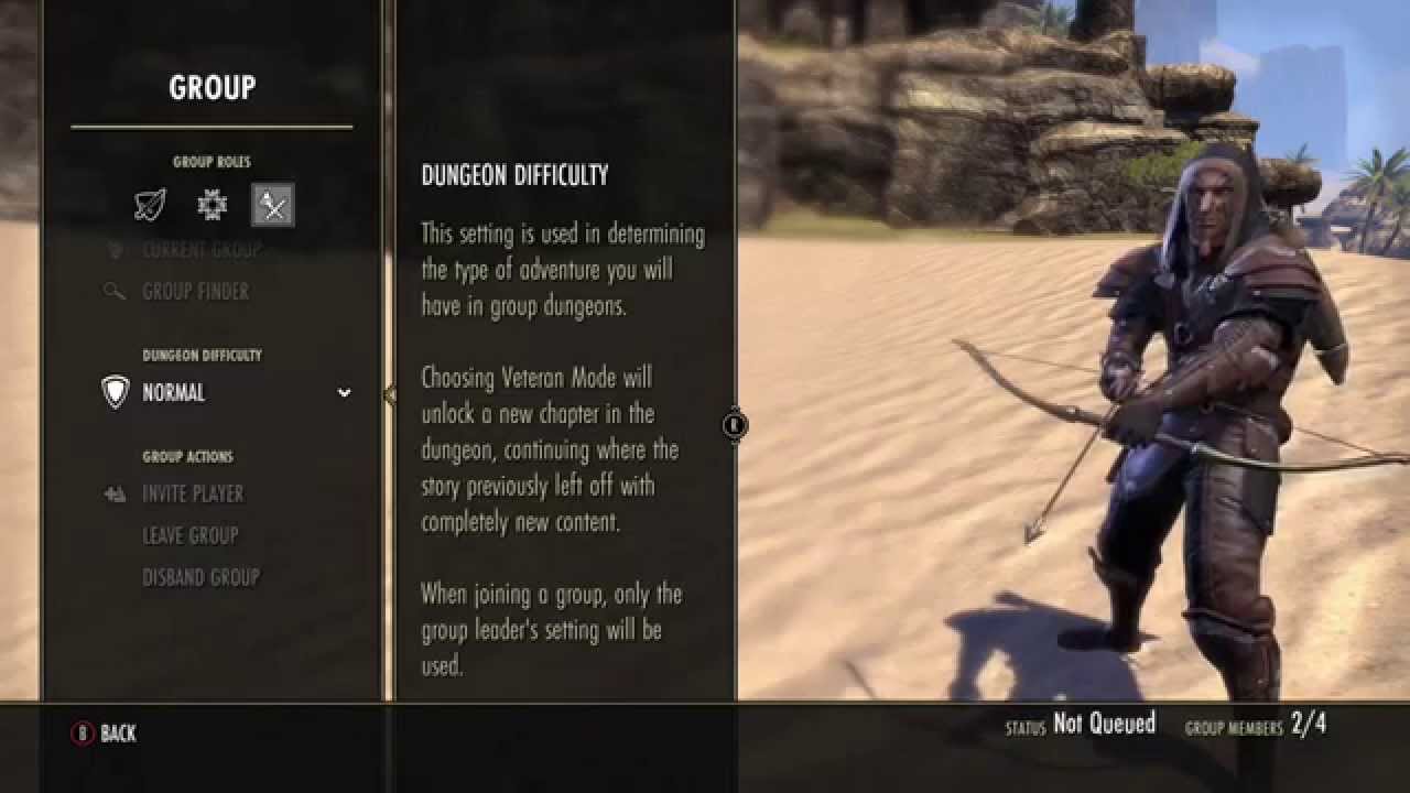 The Elder Scrolls Online: Tamriel Unlimited Console Beta UI - YouTube