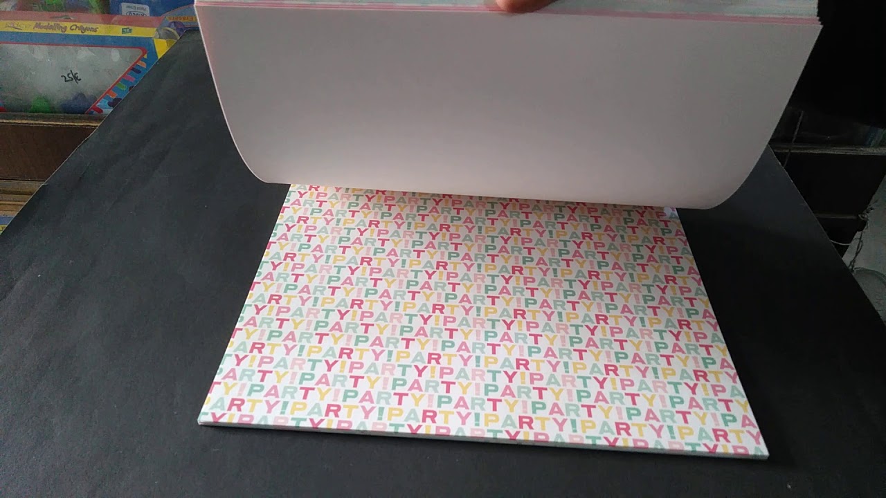 Pattern papers 10x10 inch pack - YouTube