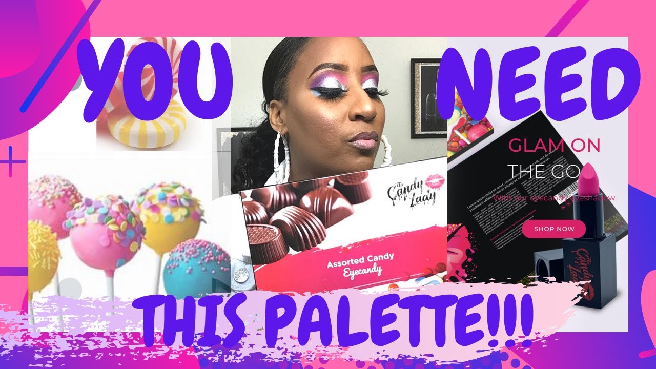 YOU NEED THIS PALETTE: The Candy Lady Cosmetics - YouTube