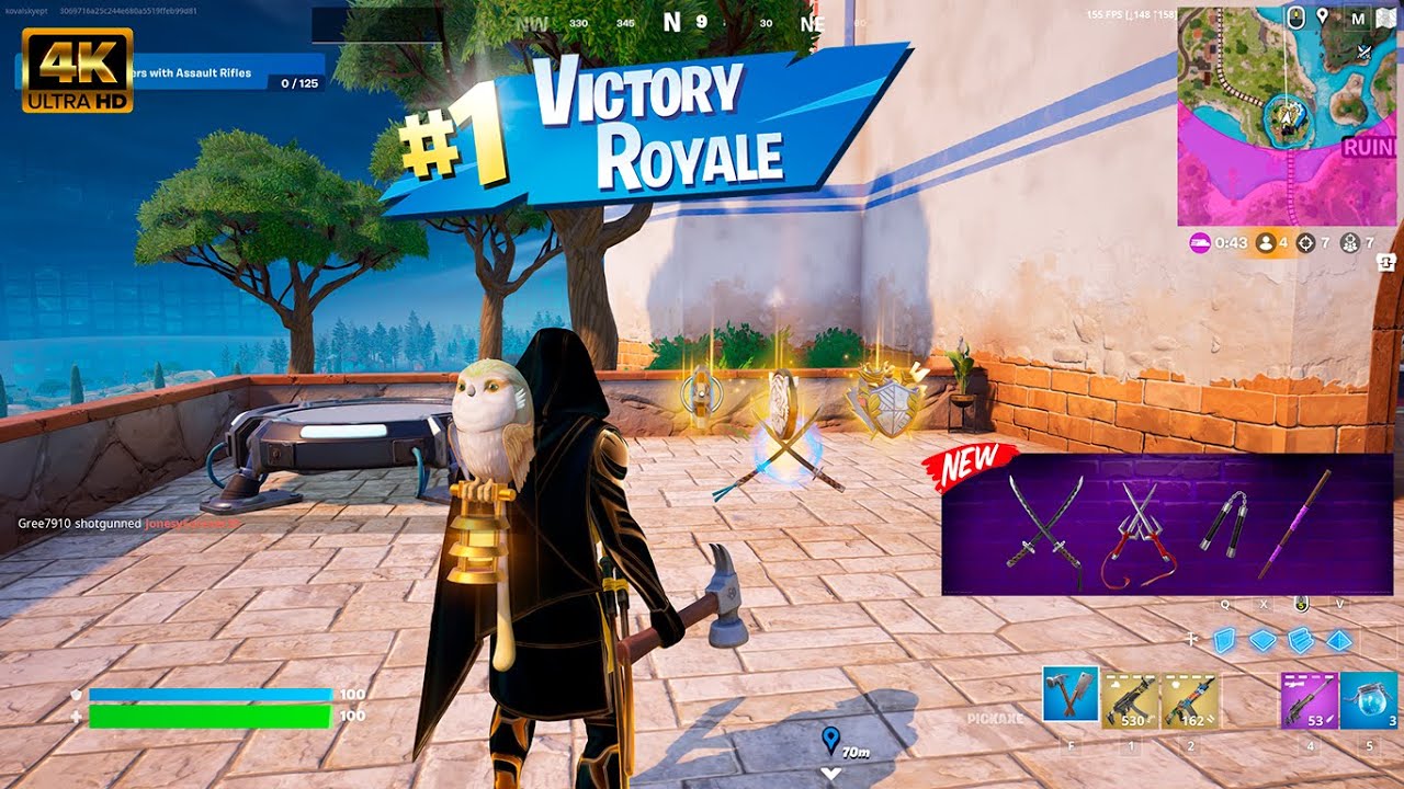 !!New Mythical Weapons!! (Teenage Mutant Ninja Turtles) Fortnite ...