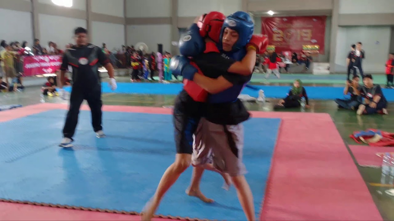 Wushu Sanda The 7" Home Tournament Kungfu/Wushu Salsabila - YouTube