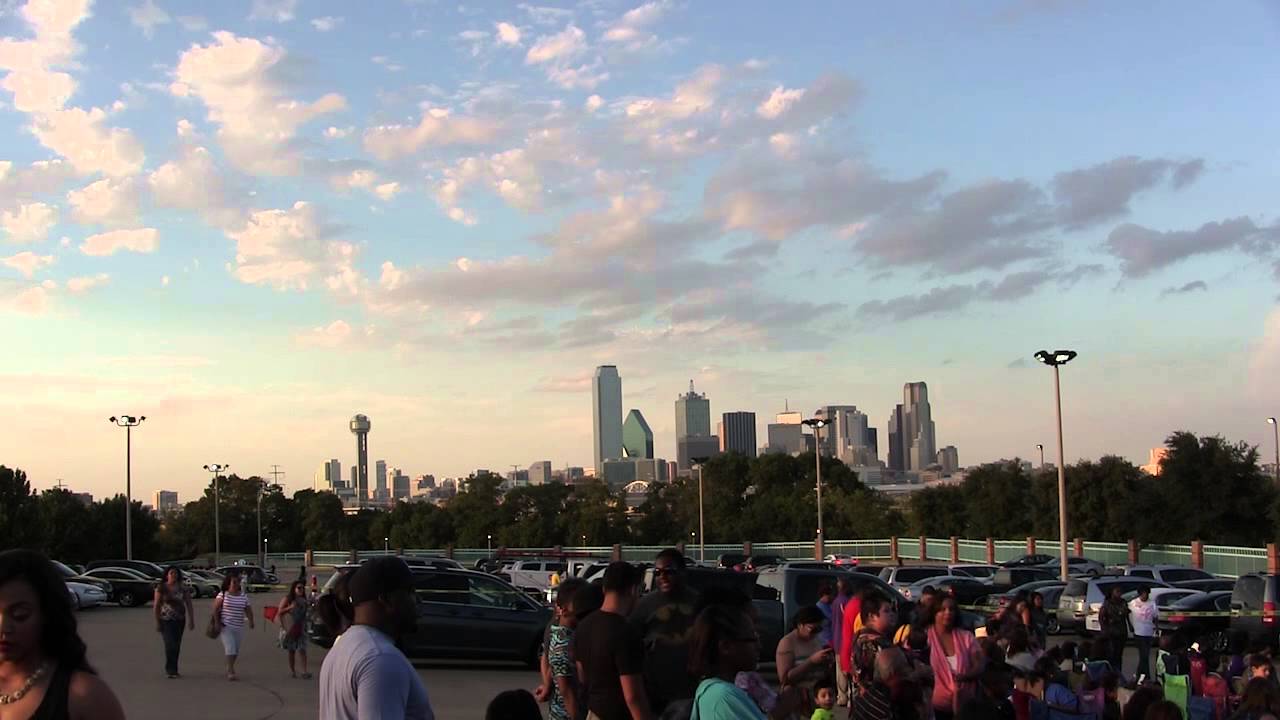 2013 Fall Fling -- 01 -- Pre-show Dallas skyline - YouTube