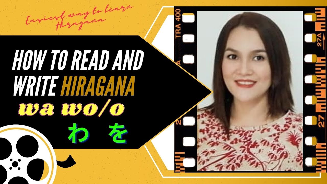 How to read and write Hiragana wa wo / o. - YouTube