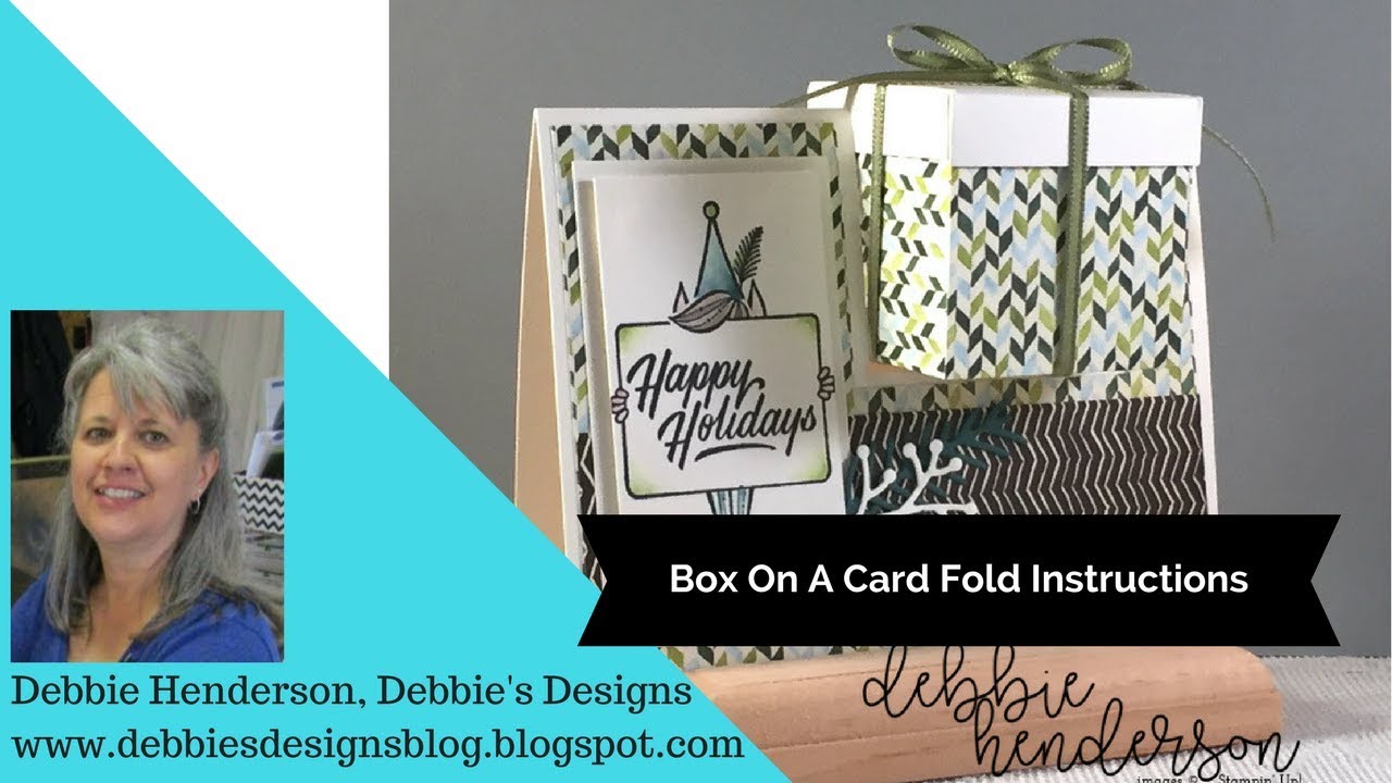 Box On A Card Fold - YouTube