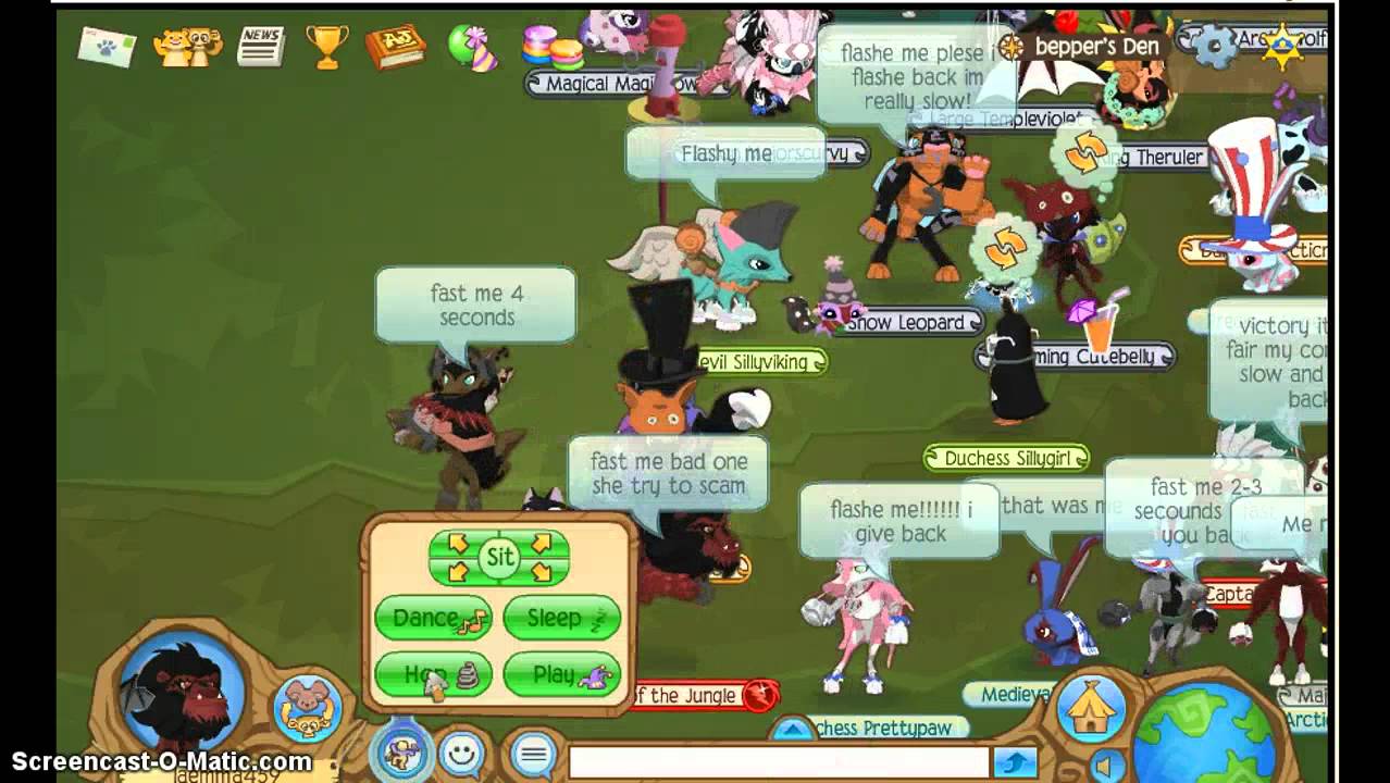 fast flash animal jam special guest bepper - YouTube
