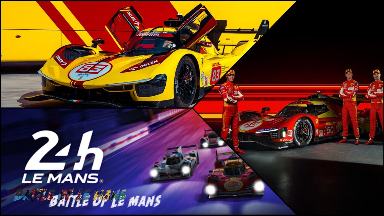 Real Racing 3 Battle of Le Mans 5 Lap's | FERRARI 499P AF Corse 2024 ...