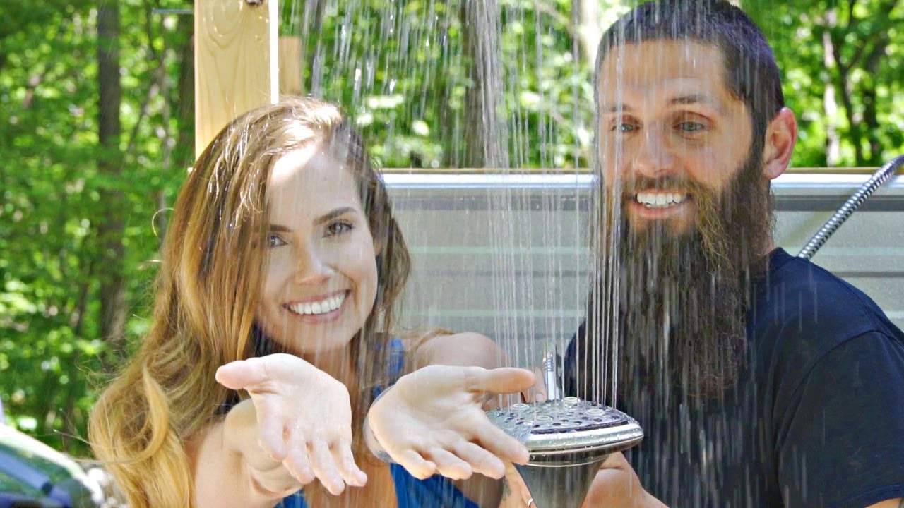 Our First REAL Shower in Two Years! - YouTube