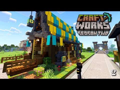 Finishing Touches and Friendly Shenanigans : CraftWorks SMP S2 - YouTube