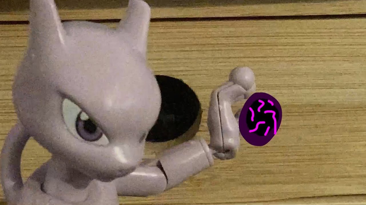 Pokémon test animation (mewtwo strikes you!) - YouTube
