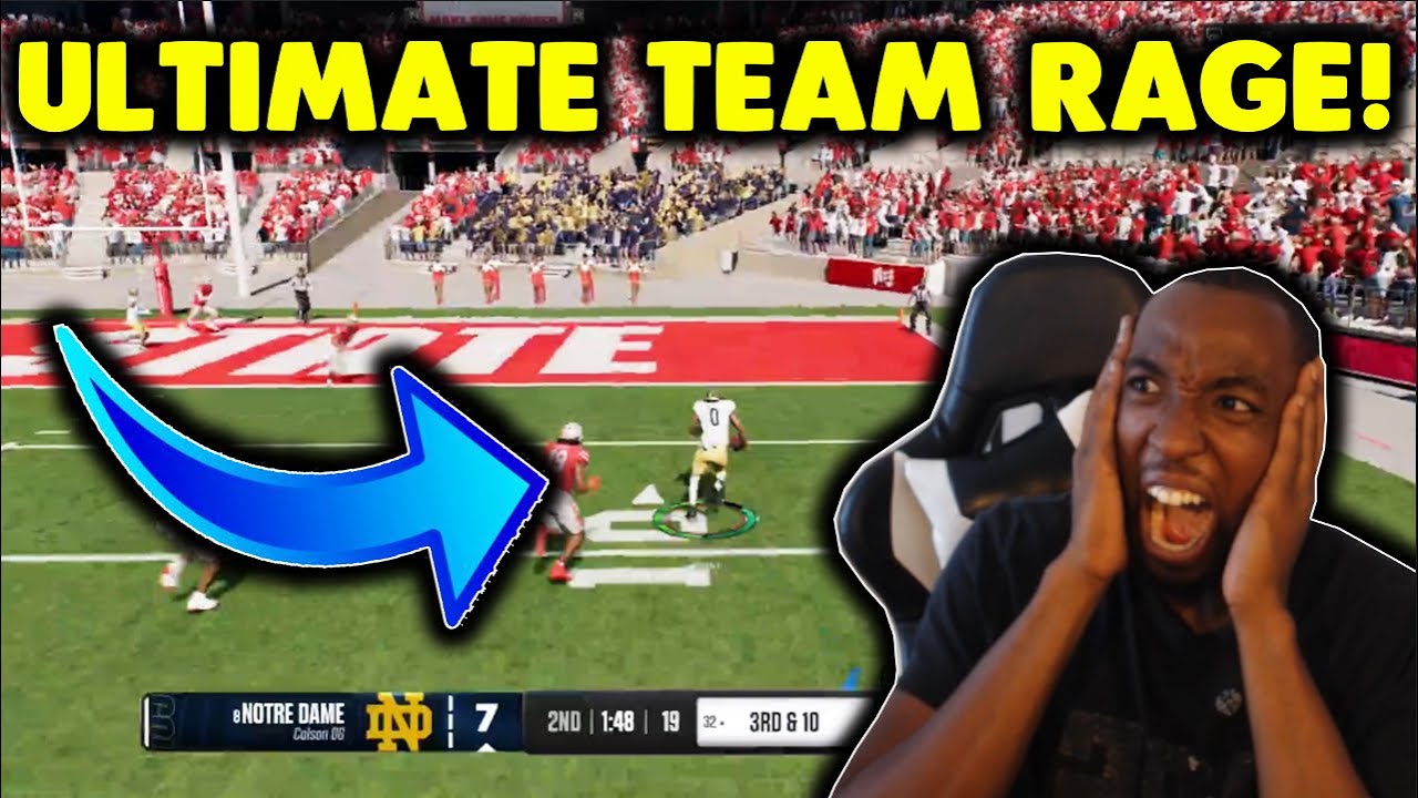 COLLEGE FOOTBALL 25 ULTIMATE TEAM RAGE! NO MONEY SPENT EP. 6 - YouTube