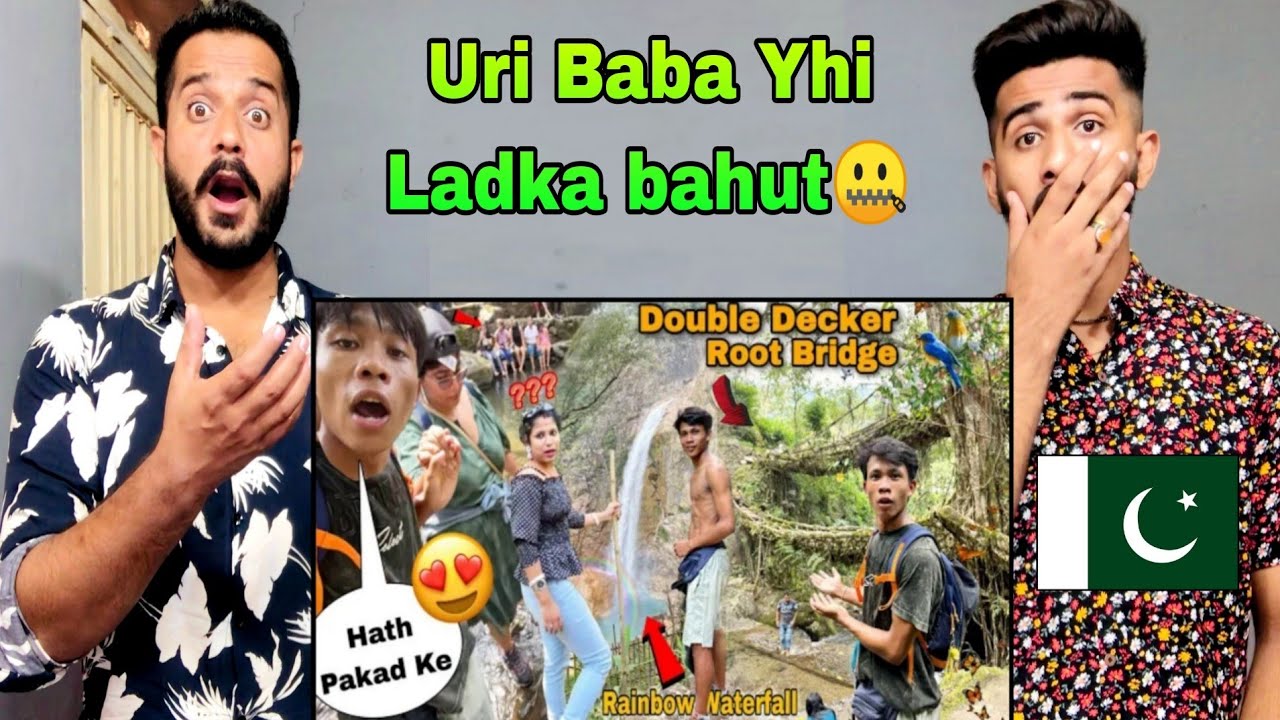 Uri Baba yh B Boys 😱React on B Boys Double Decker Living Root Bridge ...