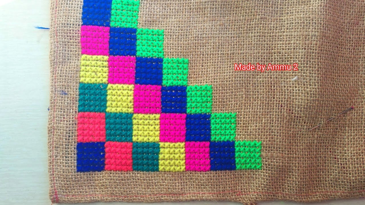 Colourful ason design/Ason design/Cross stitch ason design - YouTube