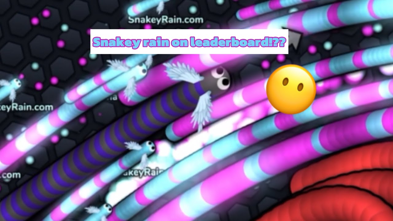Snakey-Rain on Slither IO {3281} #slitherio - YouTube