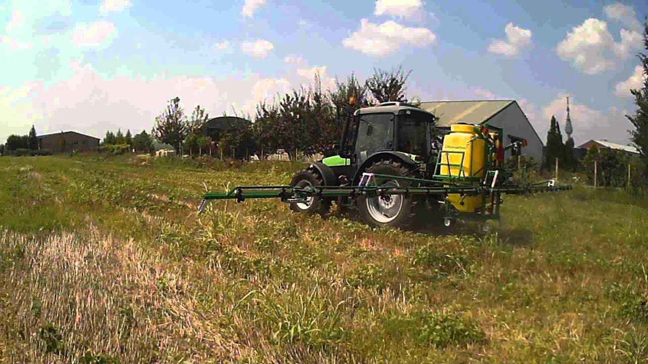 Пръскачка Мистрал 1012 DIK ENGINEERING - YouTube