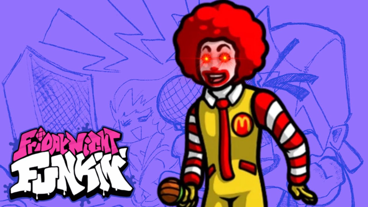 Ronald FNF Mod but if i miss a note, the video ends - YouTube