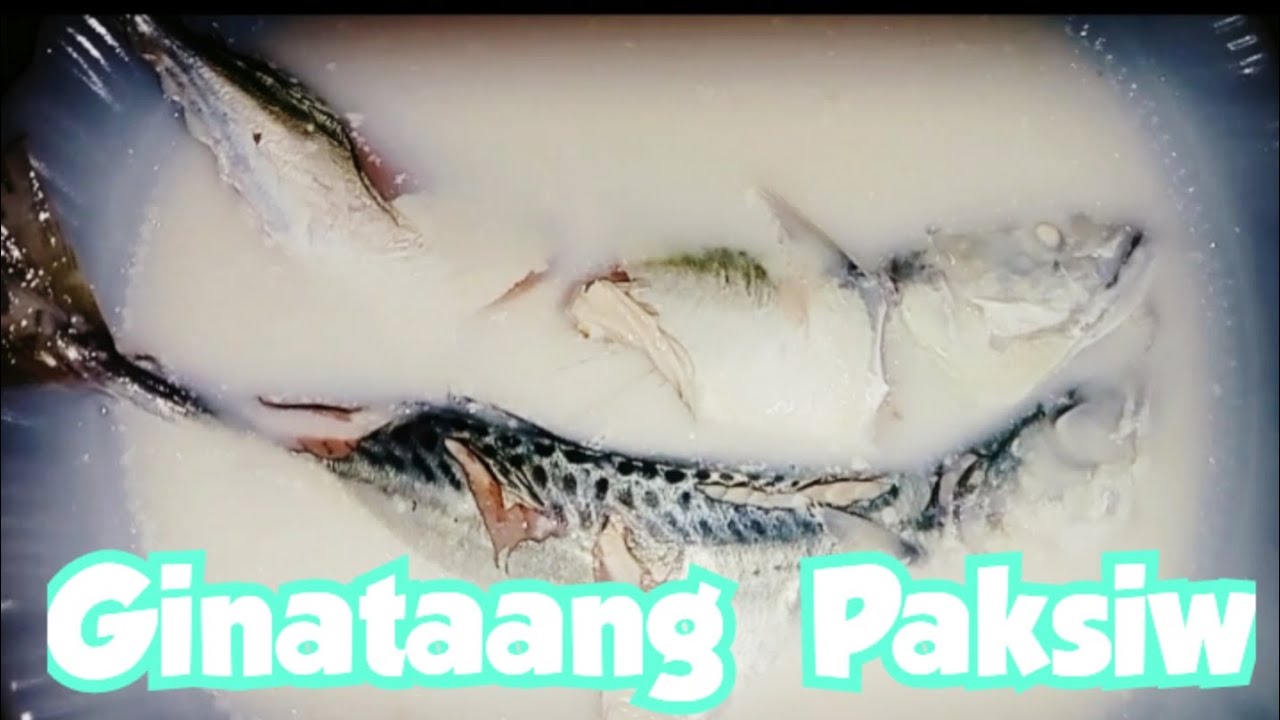 Ginataang Paksiw Isda / Panlasang Pinoy / Ulam Tipid Tips - YouTube