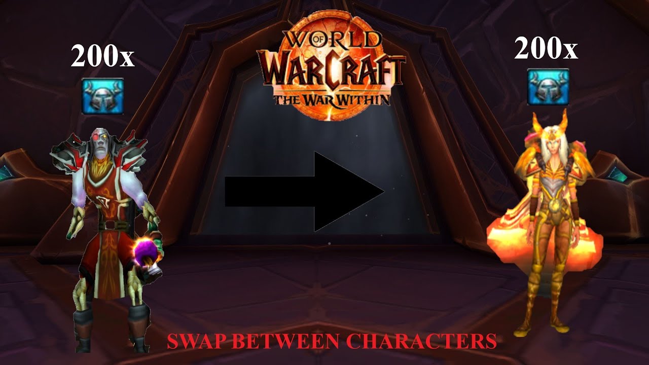 YOU CAN NOW TRANSFER [Some] CURRENCYS BETWEEN YOUR CHARACTERS IN THE ...