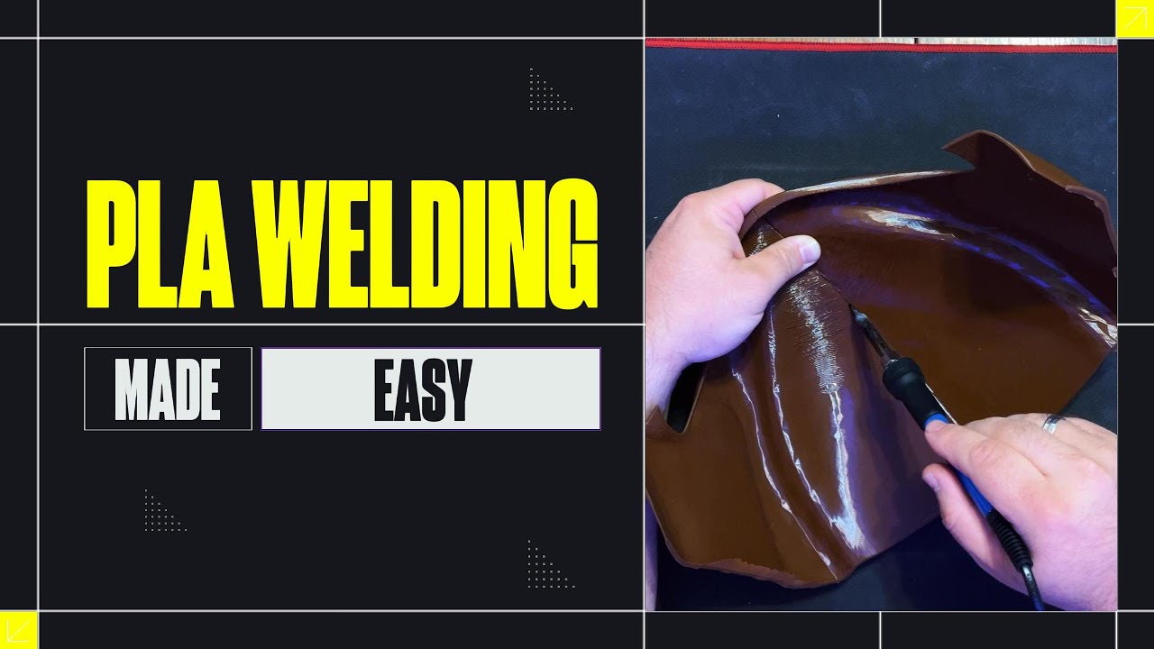 HOW TO PLA WELD !!! - YouTube