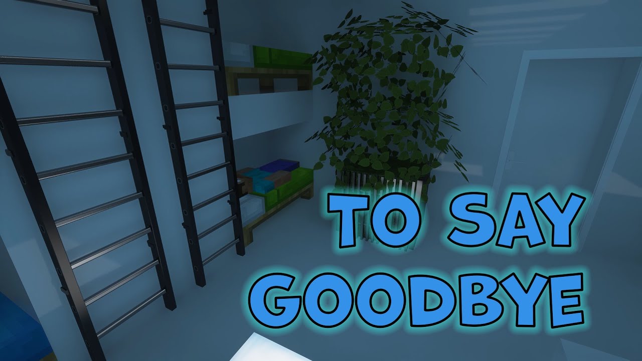 To Say Goodbye - A Minecraft Music Video [SEUS PTGI] [4K] - YouTube