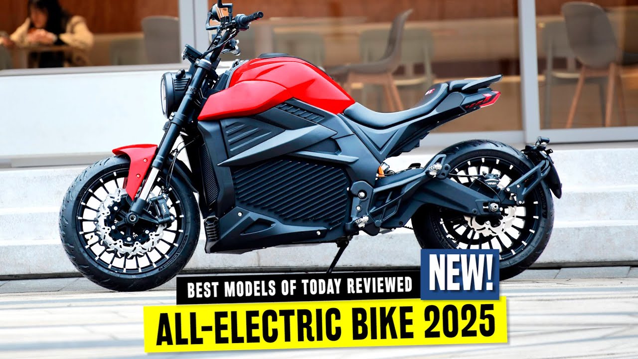 7 All-New Electric Motorcycles Showcased at the Latest Motorshows - YouTube