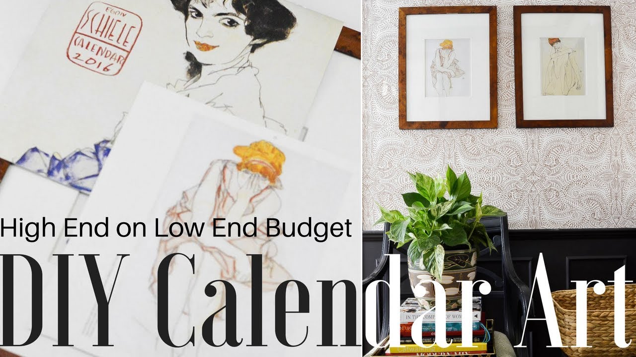 DIY Calendar Art - YouTube