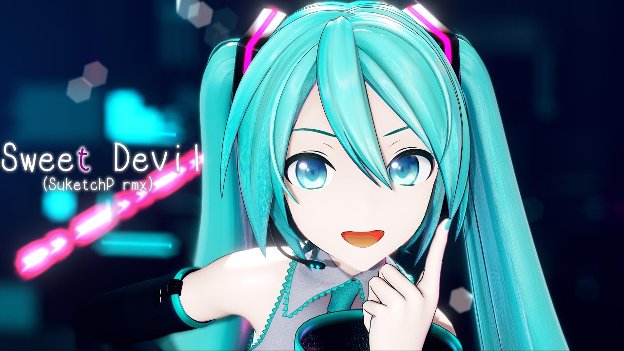【mmd】sweet Devil Suketchp Rmx【yyb式初音ミク】 Youtube