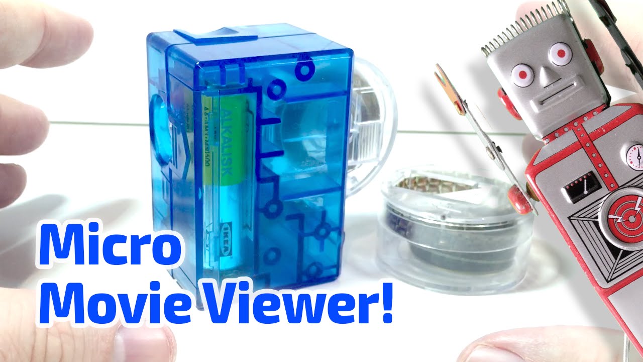 2005 MICRO MOVIE VIEWER With Superman Cartoon! Working Miniature by ...