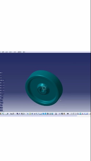 Caster wheel design #3d #automobile #3ddrawing #solidworks #catiav5 ...