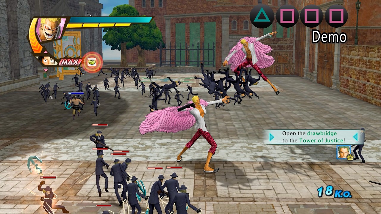 DOFLAMINGO Full Moveset (With Demo) - One Piece Pirate Warriors 3 - YouTube