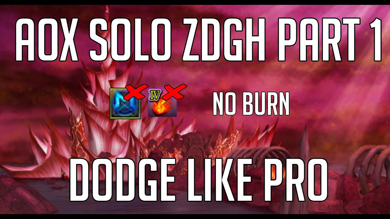 DMO ZDGH Solo Part 1 - Dodging Mechanics Tutorial - YouTube