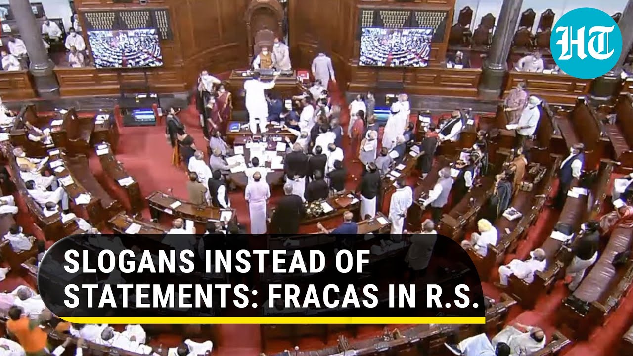Parliament: Debate on farmers disrupted; Opposition raises slogans ...