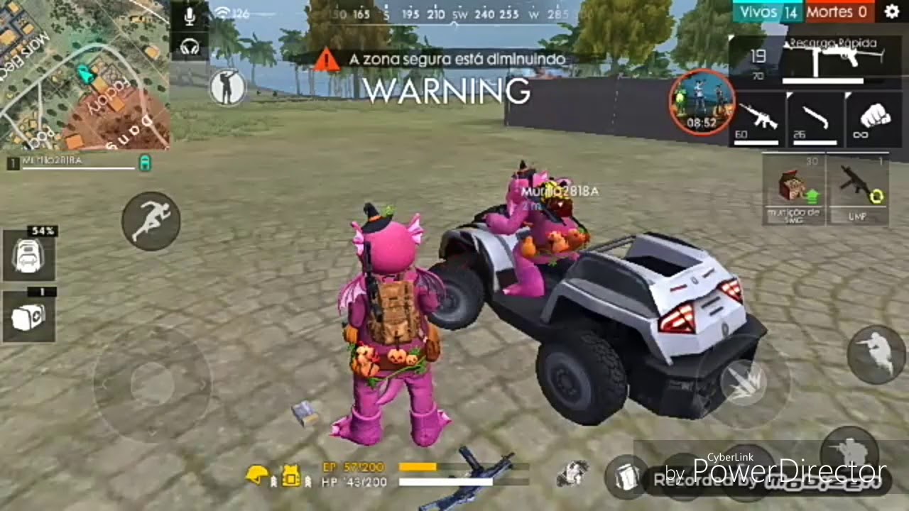 Jogando um free fire como o murillo - YouTube