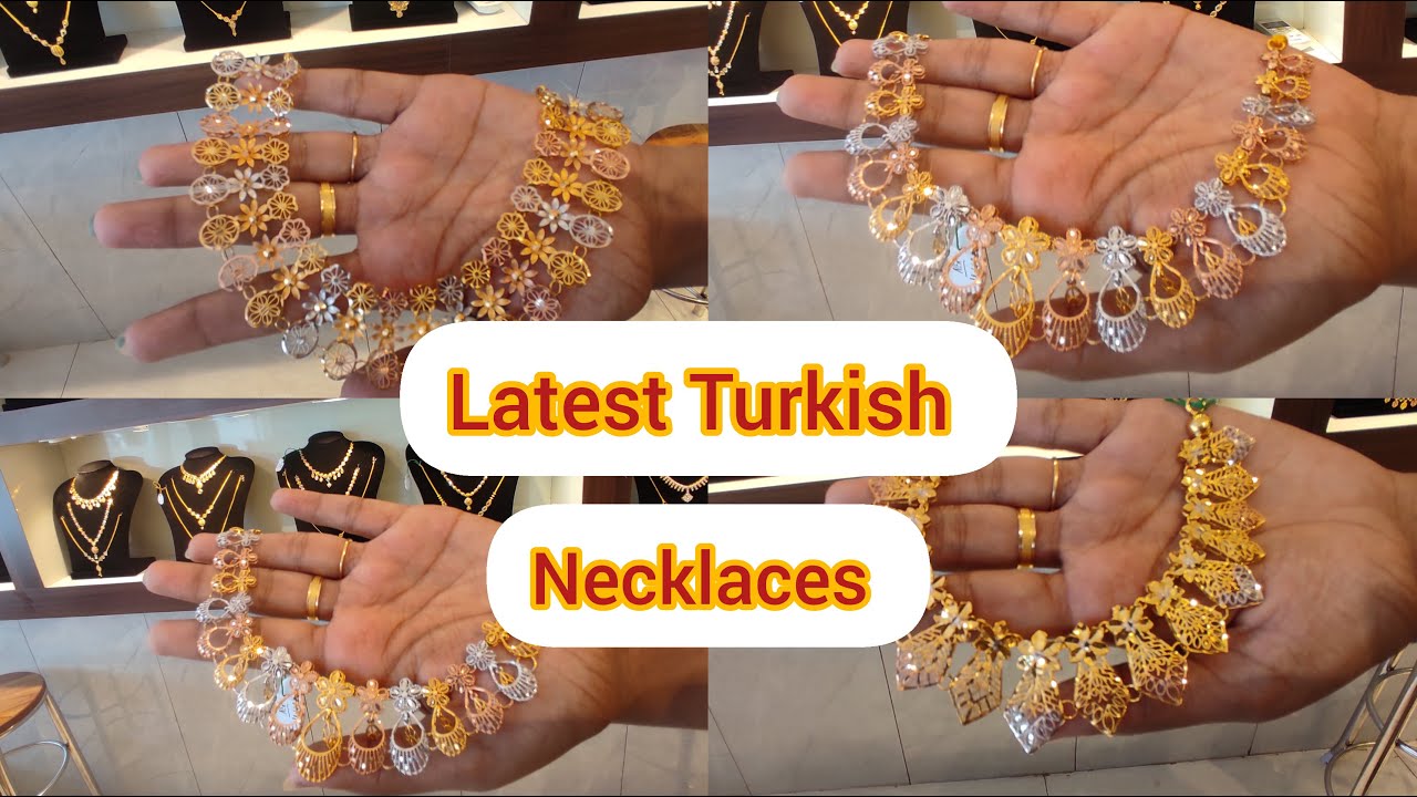 Turkish style Gold Necklaces Designs |Gold Necklaces Designs/Gold ...