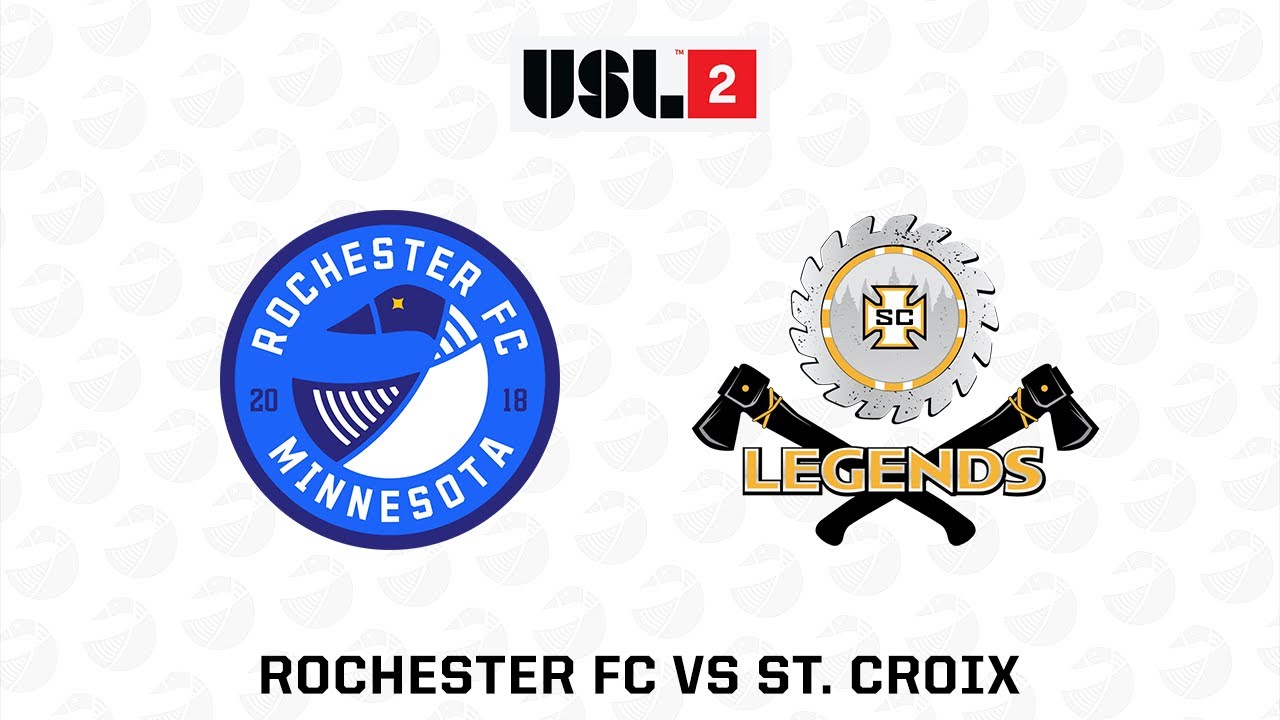 Rochester FC vs. St. Croix Legends - USL League 2 - YouTube
