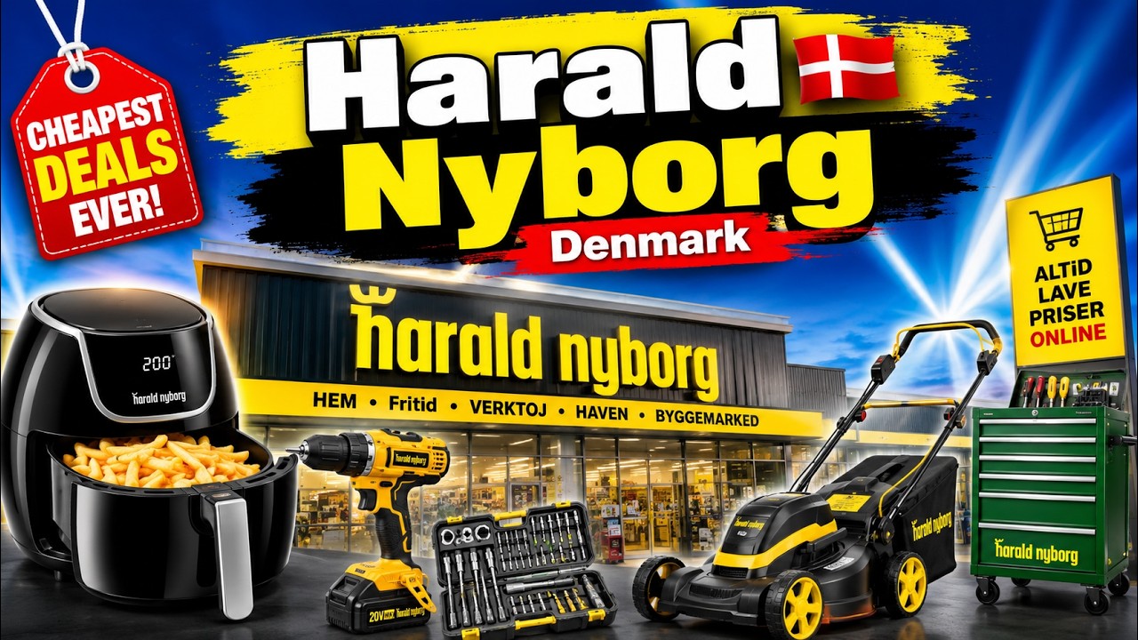 Harald Nyborg | Cheapest Home Appliances & Gardening Tools in Denmark ...