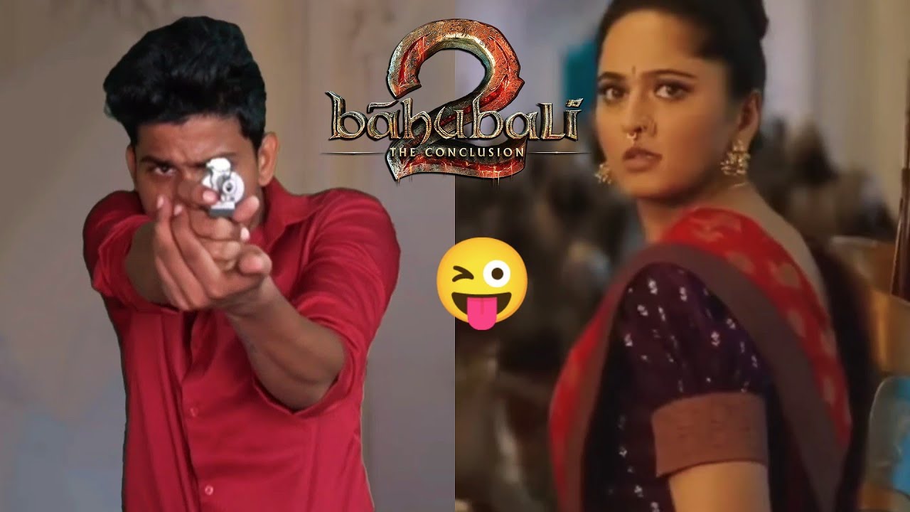 Devasena Bahubali Funny edit// just for fun😜 // yobuprabhas - YouTube